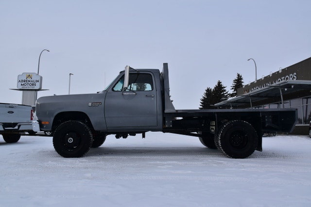 1990 Dodge W350 *** FLAT DECK 4X4 5-SPEED MANUAL*** | Cars & Trucks ...