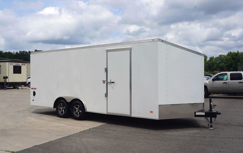 Miska Hero 20' Enclosed Car Hauler | Cargo & Utility Trailers ...