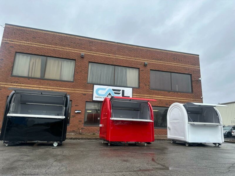 2025 CAEL CAEL’s 7' Round Top Food Cart – Available in Multiple | Heavy ...