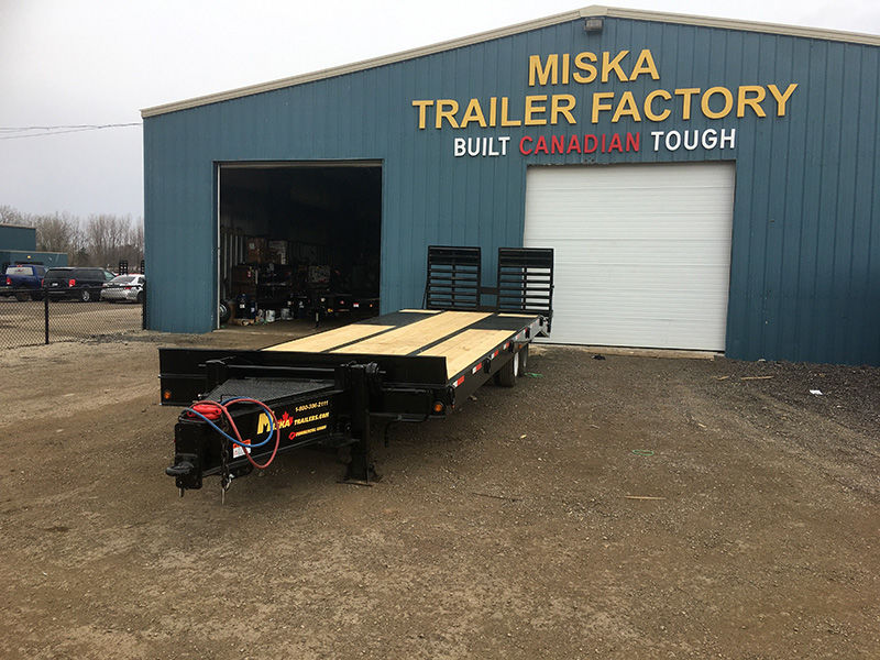 Miska Air Brake Tag-along Trailers - Made in Canada | Cargo & Utility ...