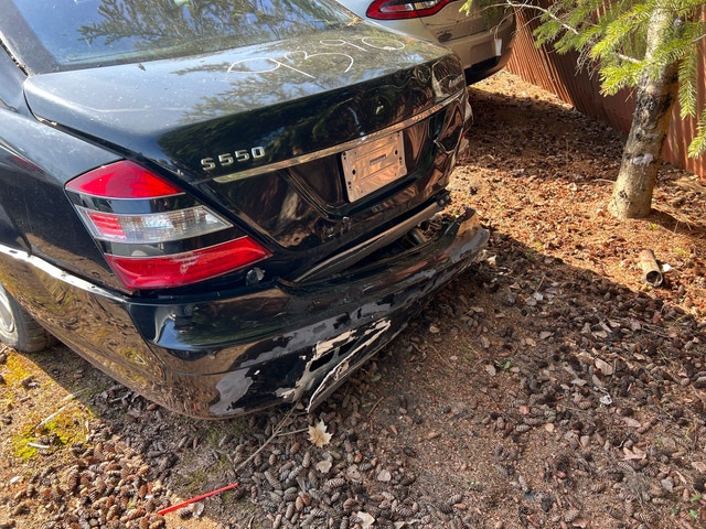 2008 Mercedes-Benz S-Class S550-Branded Salvage, rear end damage | Cars ...