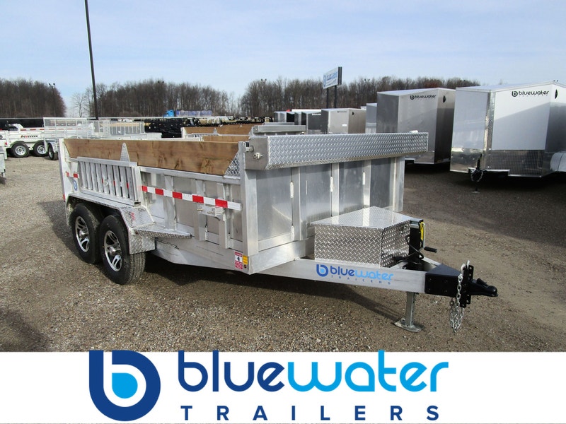 2024 Nordtek Aluminum Tandem Axle Dump Trailer 10,000lb - 82 x 1 ...