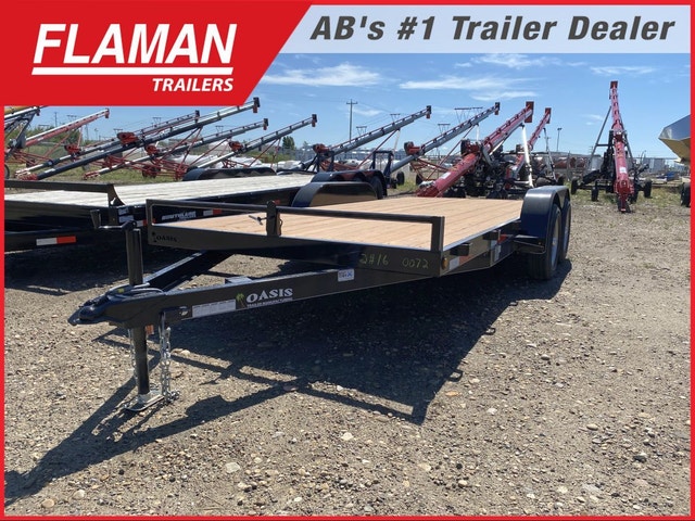 2022 Oasis Trailer Mfg Ltd 16' Econo Carhauler Flatdeck Car Hauler ...
