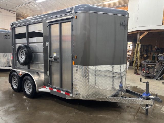 2025 C/B Maverick 2 Horse slant HS 13' Bumper pull | Cargo & Utility Trailers | Calgary | Kijiji ...