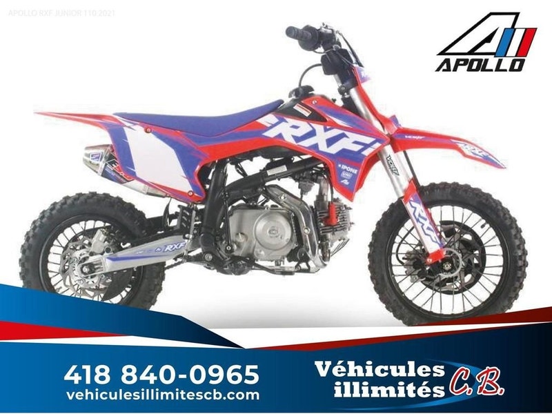 2023 Apollo Motors RXF JUNIOR 110 FINANCEMENT BANCAIRE DISPONIBL | Dirt ...