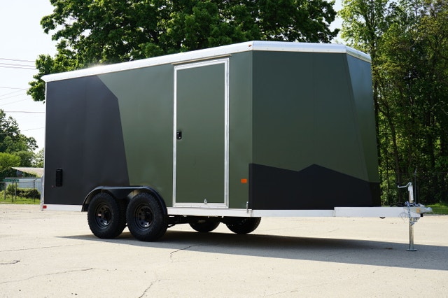 2024 NEO Aluminum NAUX Round Top Cargo Trailer from $18,480.00! | Cargo ...