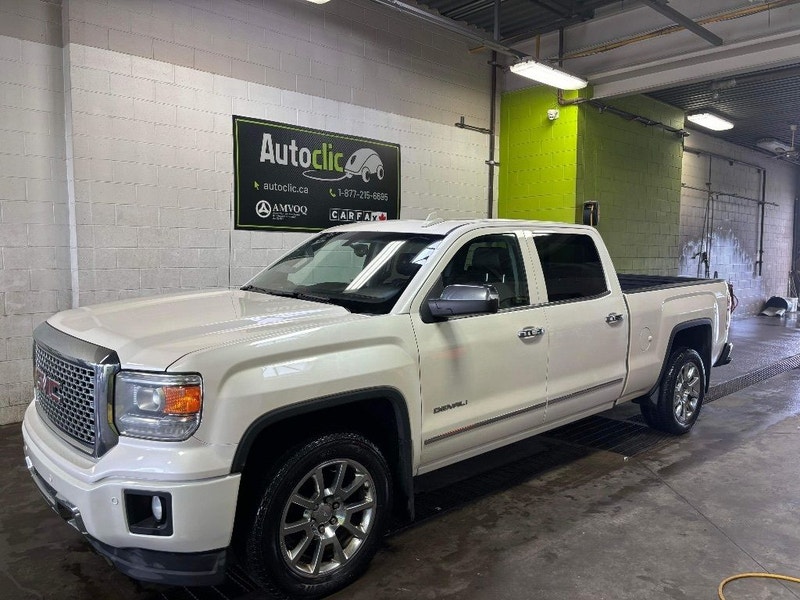 2015 GMC Sierra 1500 4WD Crew Cab 143.5 Denali CUIR TOIT OUVRAN | Cars ...