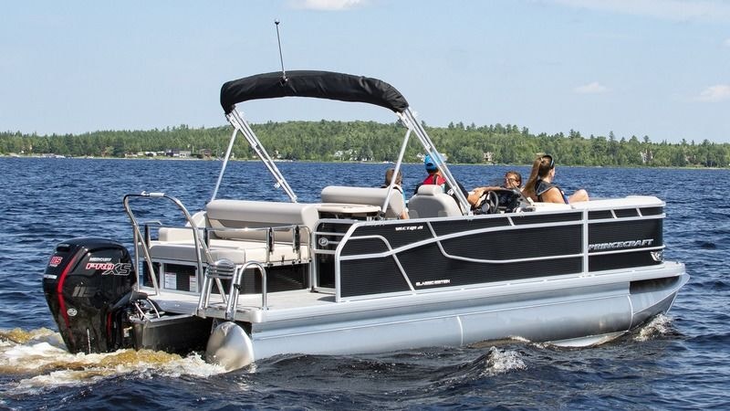 2023 Vectra 21 RL Sport Configuration Black Pontoon Boat | Powerboats ...