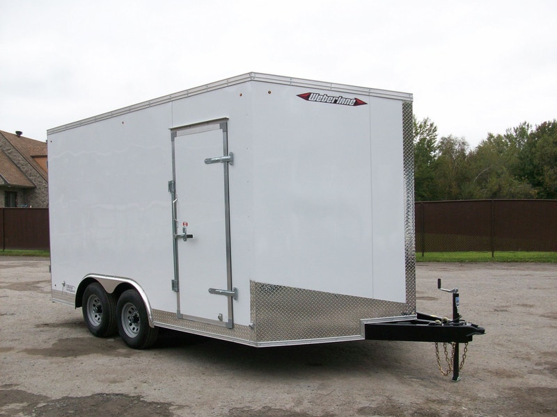 2023 Weberlane CARGO 8'.6 X 14' V-NOSE 7'.6 HT CONTRACTEUR MUR,T ...