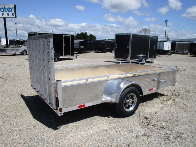 2025 Canadian Mennonite Built Single Axle Aluminum Utility Trail ...