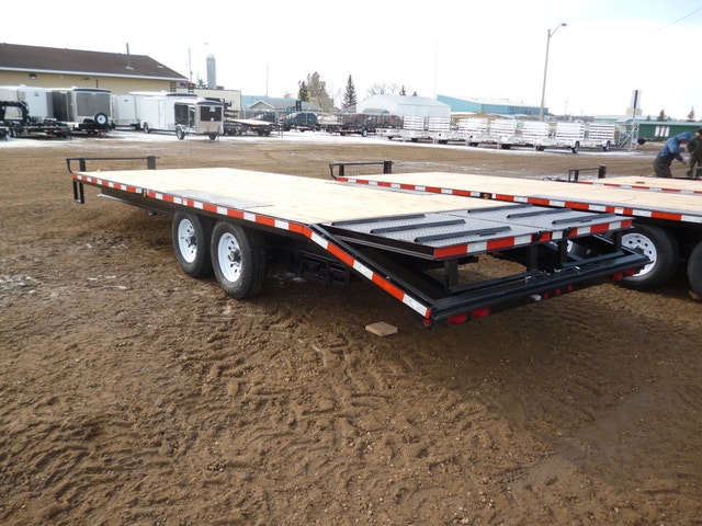 2023 SWS 24' DOW Trailer w/ 4' Split Tail (2) 7K Axles | Cargo ...