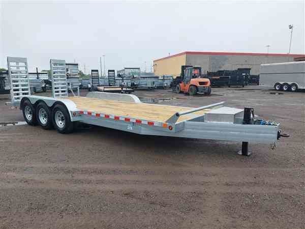 CANADA TRAILERS 7X22-21KTR EQUIPMENT/CAR HAULER TRI AXLE | Cargo ...