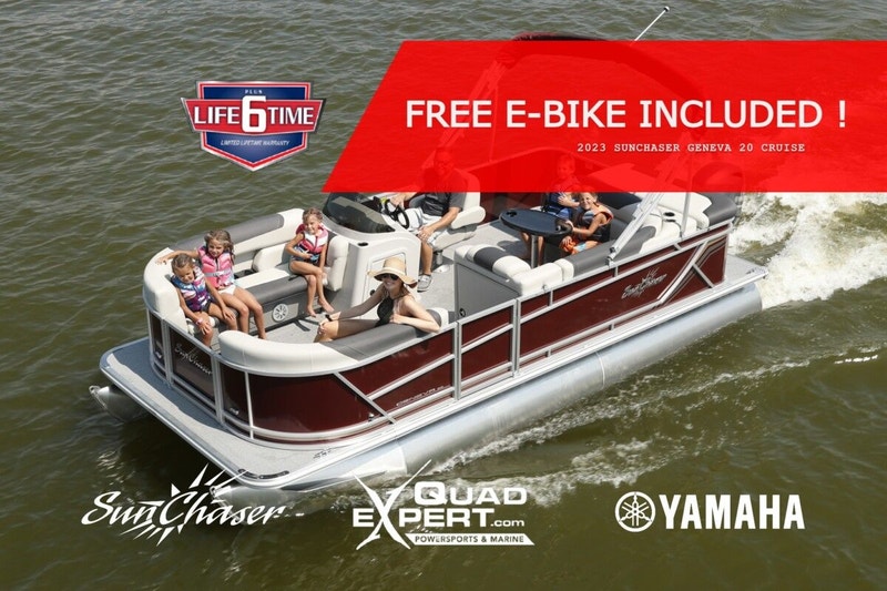2023 Sunchaser Geneva 20 Cruise Pontoon Powered By Yamaha | Powerboats ...