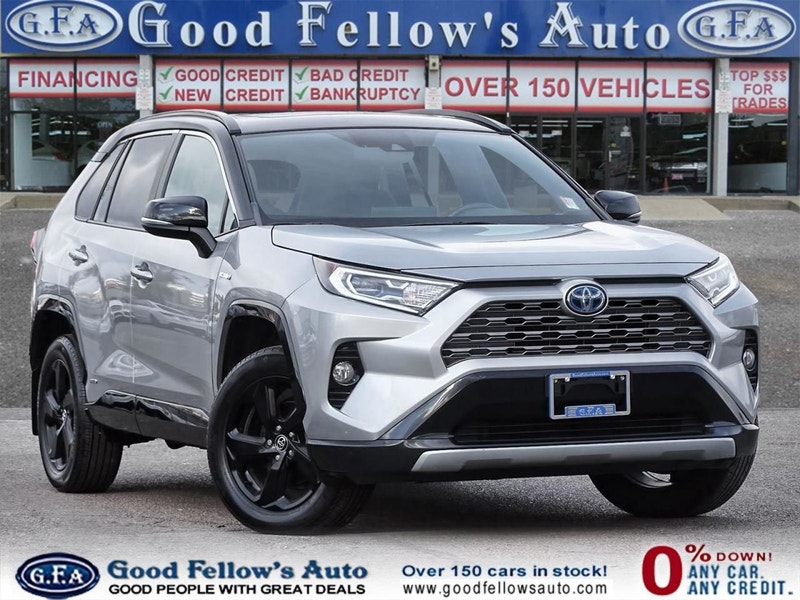 2020 Toyota RAV4 HYBRID XSE MODEL, AWD, LEATHER SEATS, PANORAMIC RO ...