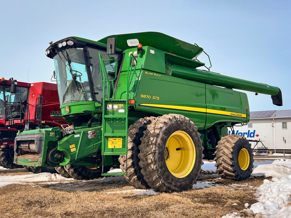 2010 John Deere 9870 STS - Feed Accelerator, Y&M, Lat Tilt | Farming ...