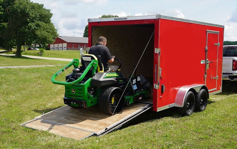 Green Pro 7'x14' Commercial Landscape Trailer | Cargo & Utility ...