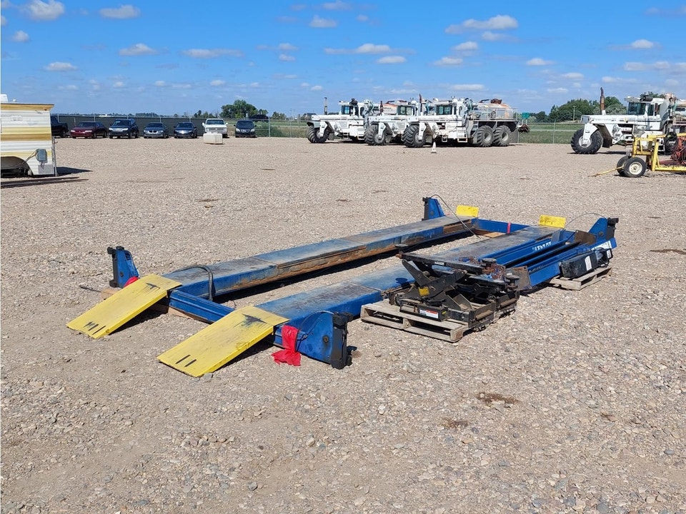 2014 BendPak 4 Post Alignment Lift w/ (2) Bridge Jacks HDS-14LSX ...