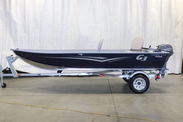 2023 G3 Boats CHALOUPE GUIDE V14 + YAMAHA 9.9 HP & remorque ...