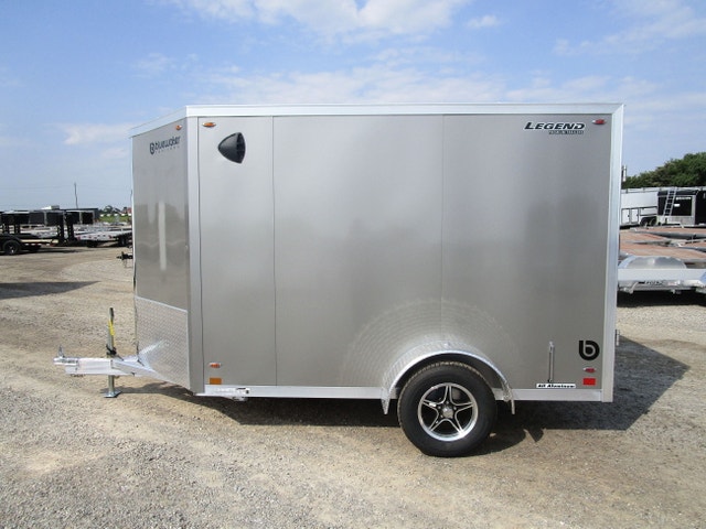 2024 Legend Aluminum Flat Top V-Nose Trailer - 6' x 13'! | Cargo ...