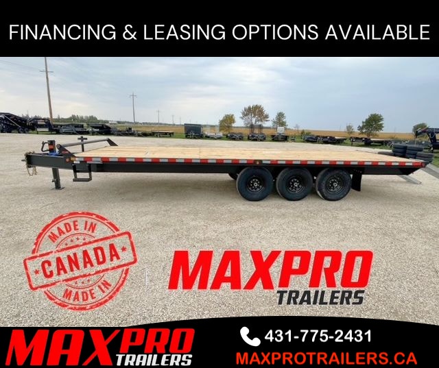 2026 CANADA TRAILERS 24FT DECK OVER TRIPLE AXLE TRAILER | Cargo ...