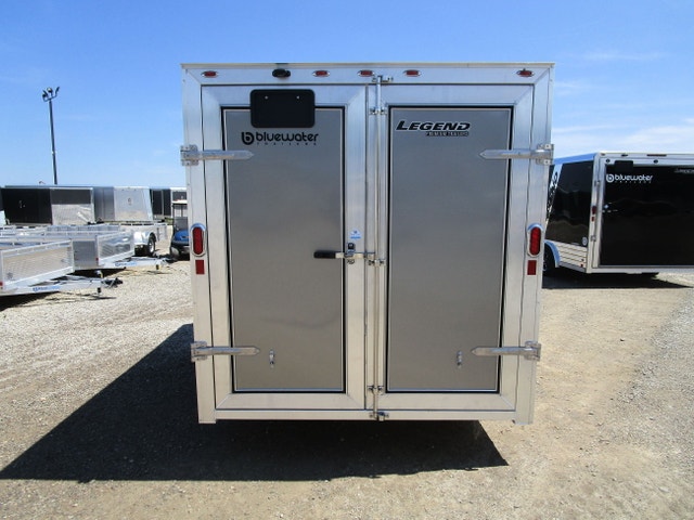 2024 Legend Aluminum Flat Top V-Nose Trailer - 7' x 15'! | Cargo ...