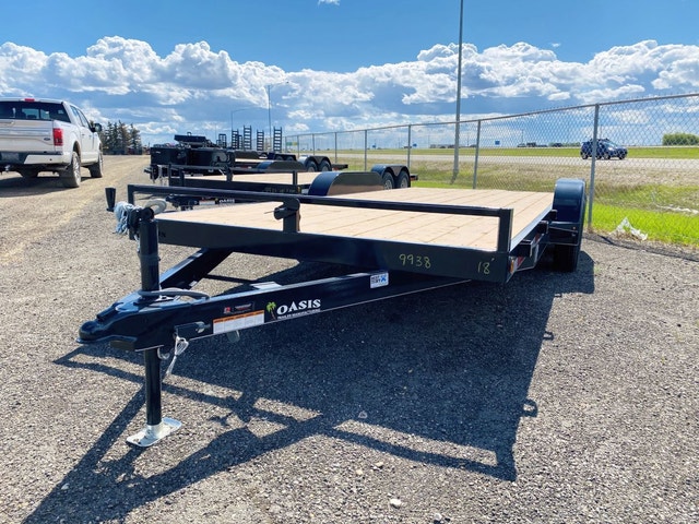 2022 Oasis Trailer Mfg Ltd Super Economy Flatdeck Car Hauler Tra ...
