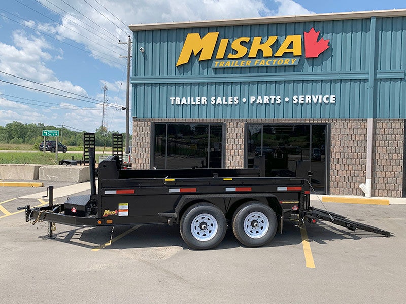 Miska Ultra Low Pro 7 Ton Dump Trailer | Cargo & Utility Trailers ...