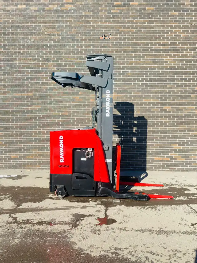 2016 Raymond Reach Forklift w 3500lbs cap Certified with charger ...