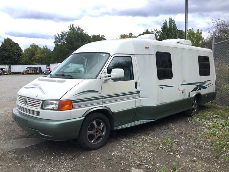 2001 VOLKSWAGEN RIALTA CAMPER RIALTA 2001, A REPARER COTE DROIT ...