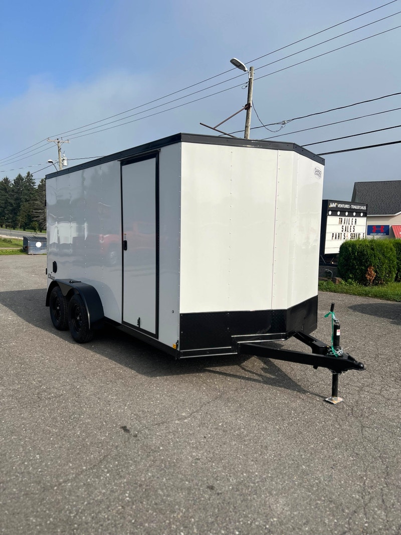 2025 Cargo Express 7 x 14 EX DLX Enclosed Cargo BLACK | Cargo & Utility ...