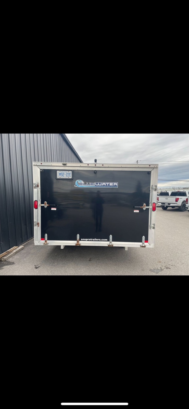 2015 BLUEWATER Bluewater Double Enclosed Snowmobile Trailer | Travel ...