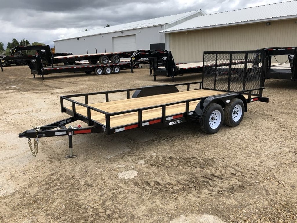 2026 SWS 16' Car Hauler Trailer w/ Mesh Ramp (2) 3.5K Axles | Cargo ...