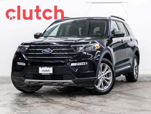 2020 Ford Explorer XLT 4WD w/ Apple CarPlay, Panoramic Moonroof, | Cars ...