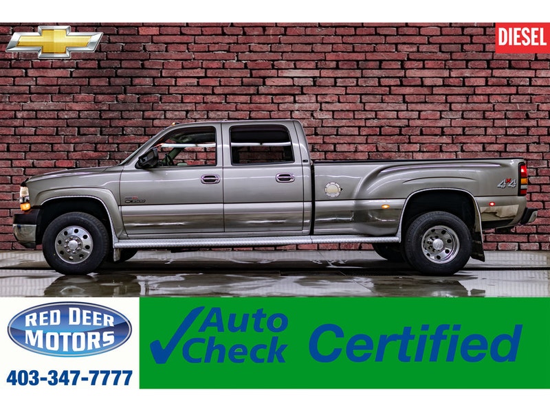 2002 Chevrolet Silverado 3500 4x4 Crew Cab LTZ Dually Diesel Man | Cars ...