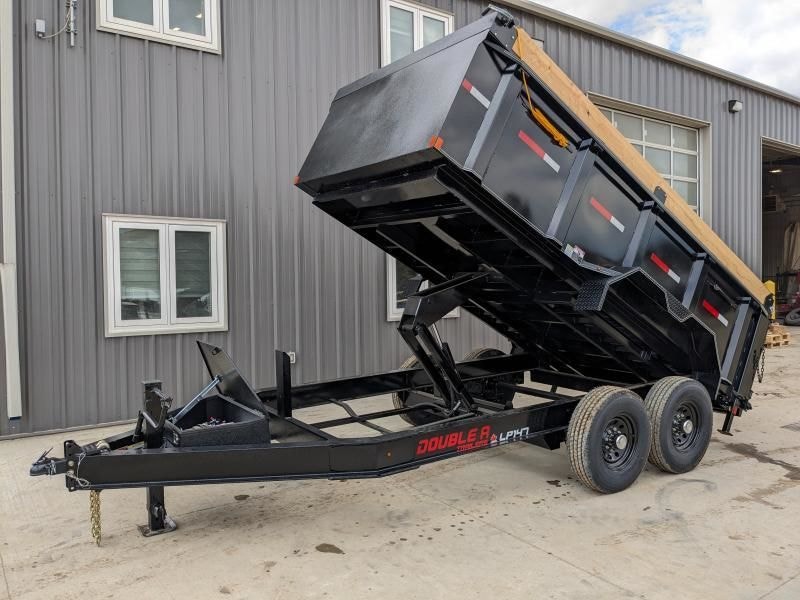 2025 Double A Trailers 83in. x 14FT Tandem Axle Dump Trailer (15 ...