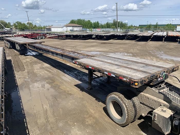 2015 Manac 51' Tridem Extendable/Trombone Flat Deck | Heavy Equipment ...
