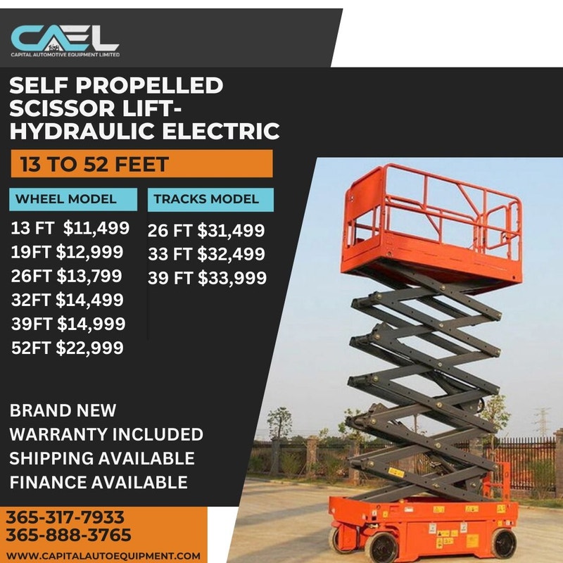 2024 CAEL Élévateur à Ciseaux Automoteur CAEL 2024 - Hydraulique | Heavy Equipment | City of ...