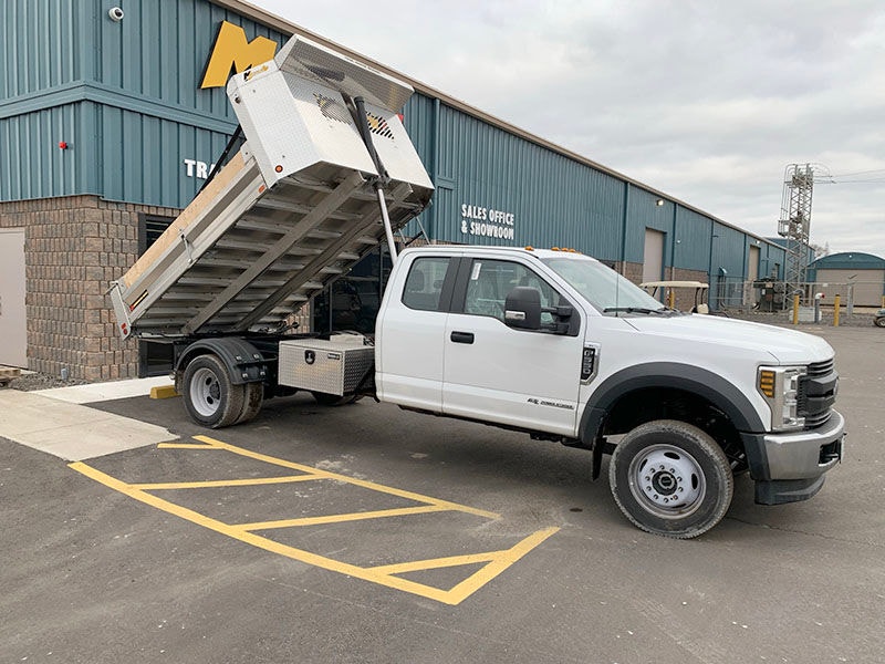 11'6" Miska Aluminum Landscape Dump Body | Cargo & Utility Trailers ...