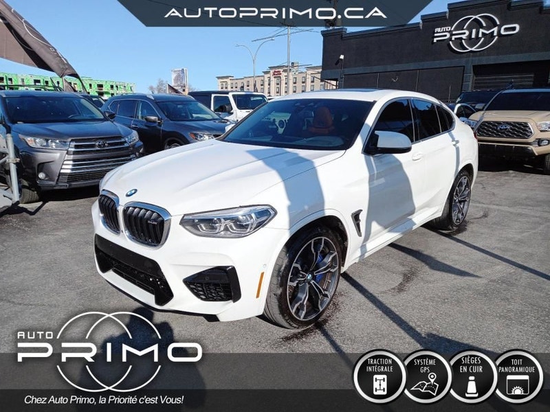 BMW X4 M 2020 AWD Cuir Rouge Toit Ouvrant Panoramique HUD Nav Caméra de ...
