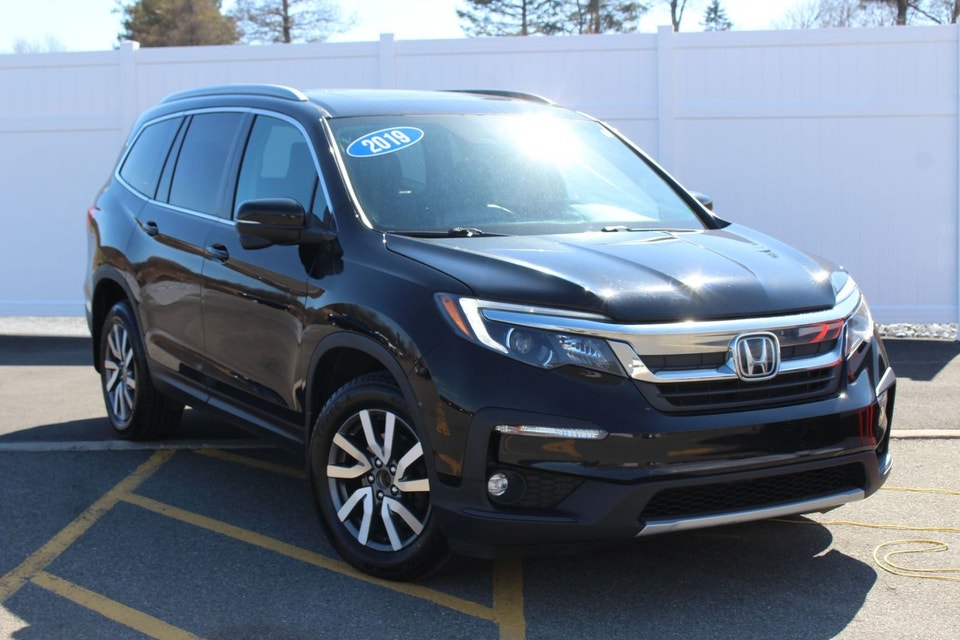 2019 Honda Pilot EX-L Navi | Leather | Roof | Cam | USB | HtdWhe | Cars ...