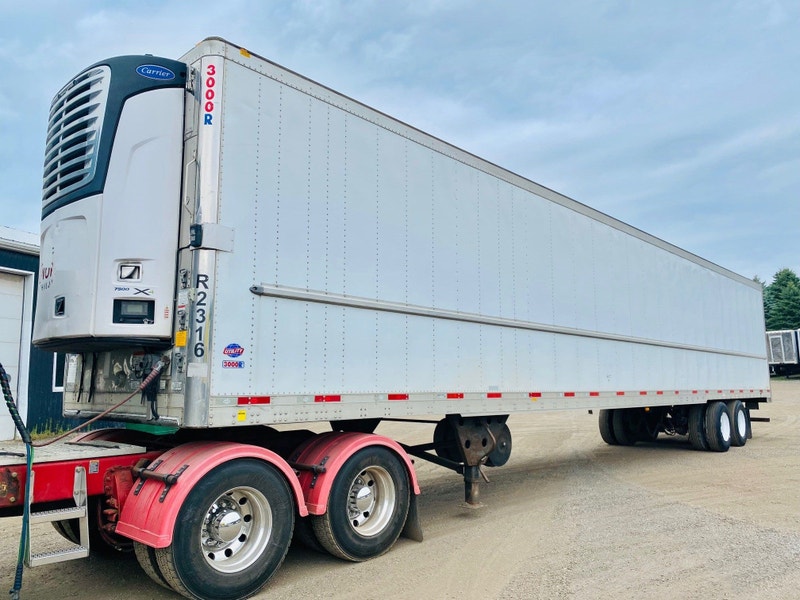 2018 UTILITY 53'FT REEFER TRAILER, CARRIER WITH 15012 HOURS | Heavy ...