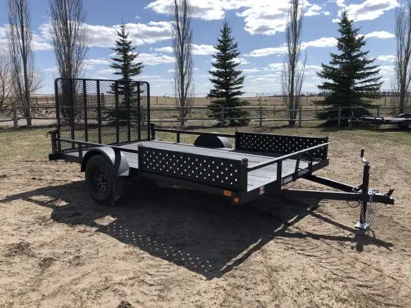 2025 Rainbow Trailers 7'x12' Express Utility Trailer Angle Iron | Cargo ...