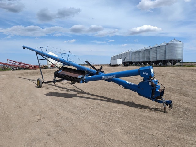 Brandt 10 X 60 Ft Mechanical Swing Grain Auger 1060 | Farming Equipment ...
