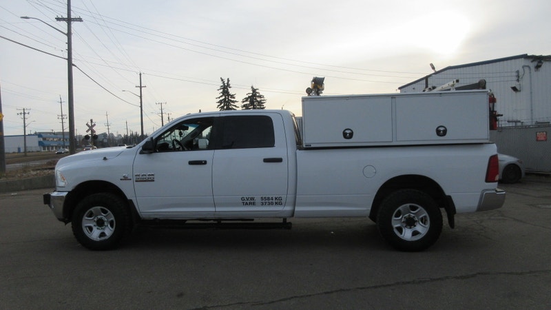 2015 Dodge RAM 3500 SLT CREW CAB PICKUP WITH SERVICE CANOPY | Heavy ...