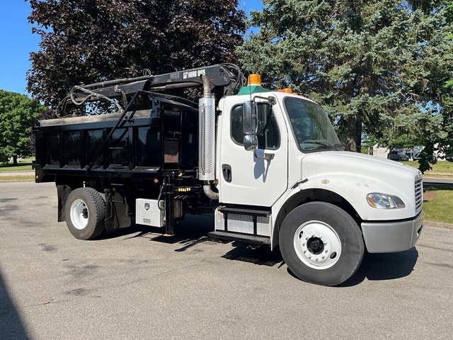 2006 Freightliner M2 Single Axle Dump With Hiab Crane | Heavy Trucks ...