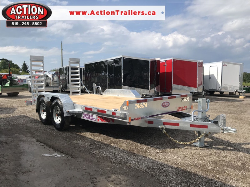 N&N CAR/ EQUIPMENT: 7x16 LOW PROFILE: 14K GVWR | Cargo & Utility ...
