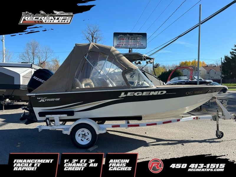 2006 Legend Boats 16 XTREME **MOTEUR MERCURY 75 FORCES!!** | Powerboats & Motorboats | Laval ...