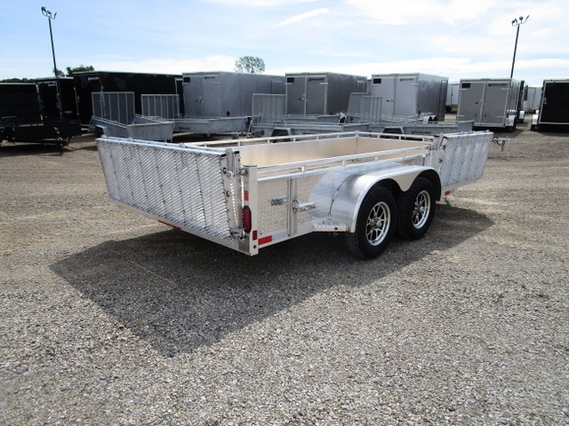 2025 Canadian Mennonite Built Side Loader Aluminum Utility Trail ...