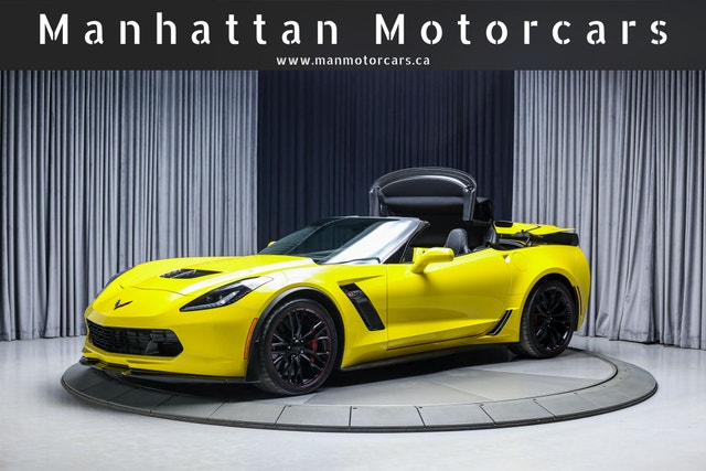 2017 CHEVROLET CORVETTE Z06 3LZ Z07 PKG CONVERTIBLE 650HP |HUD | Cars ...