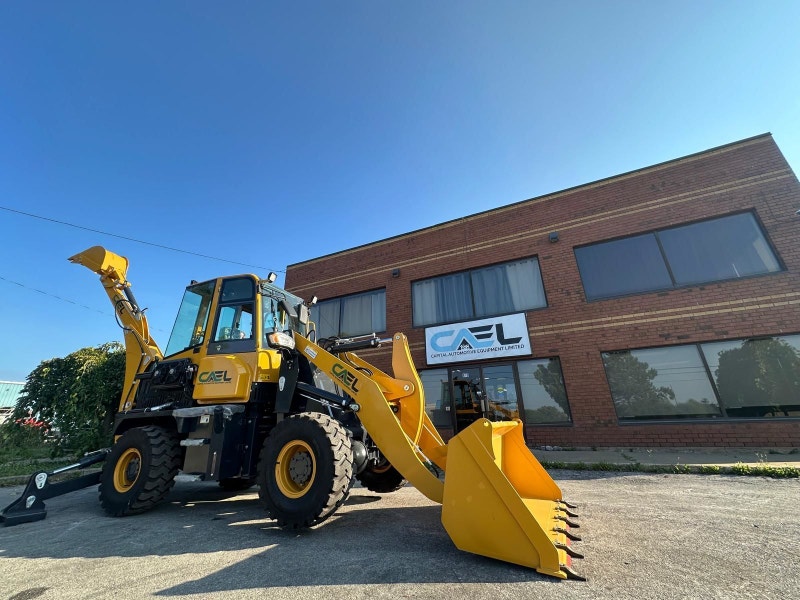 2024 CAEL Mini backhoe wheel loader 1.5 ton / 2 ton | Heavy Equipment ...